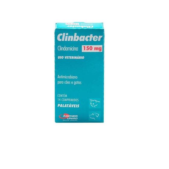 Clinbacter 150mg - Agener União - 14 Comprimidos - 14 Comprimidos ...