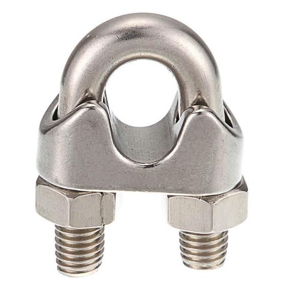 Clip 1/4 Em Aço Inox Para Cabo De Aço - NautParts - Grampo / Clip para ...