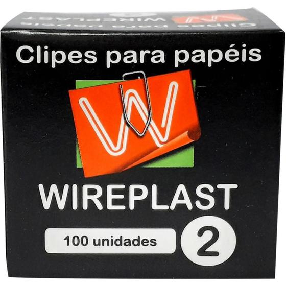 Clips galvanizado aco 2 100 unidades - WIREPLAST - Clips - Magazine Luiza