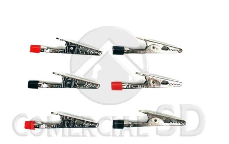 Clips Tipo Jacaré Para Terminais Elétricos Western - Garra Jacaré ...