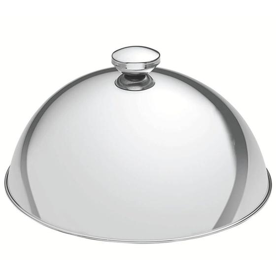 Cloche Tramontina Service em Aço Inox 24,5 cm de Diâmetro Tampa Cobrir ...