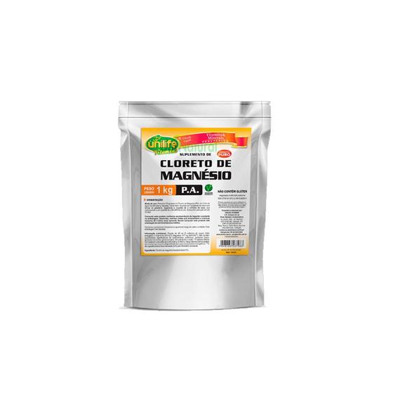 Cloreto de Magnésio P. A. em Pó 1Kg Unilife - Cloreto de Magnésio / Magnésio Dimalato - Magazine ...