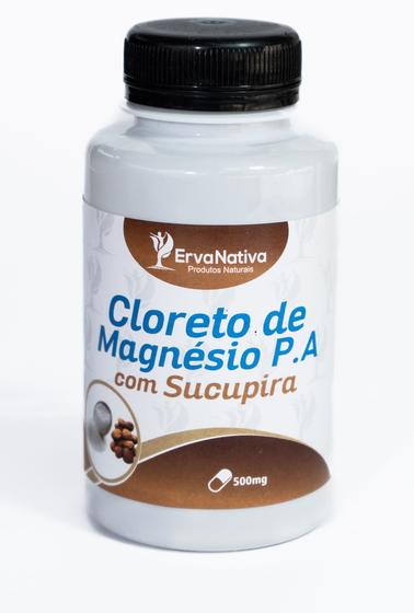 Cloreto De Magnésio Pa Com Sucupira 100 Cáps 500mg - Bio Vittas - Cloreto de Magnésio / Magnésio ...