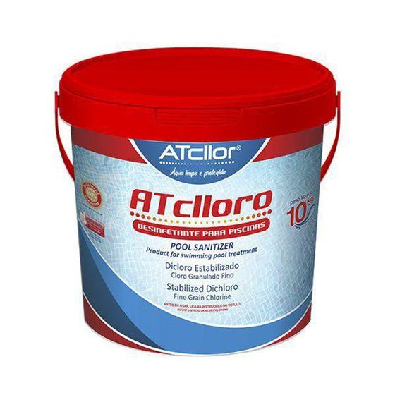 Cloro Piscina 10kg ATCLLOR - Cloro para Piscina - Magazine Luiza