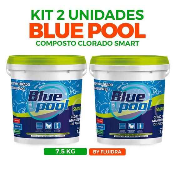 Cloro Piscina Smart Multiação 7,5kg Blue Pool 02 und Kit - Astralpool ...