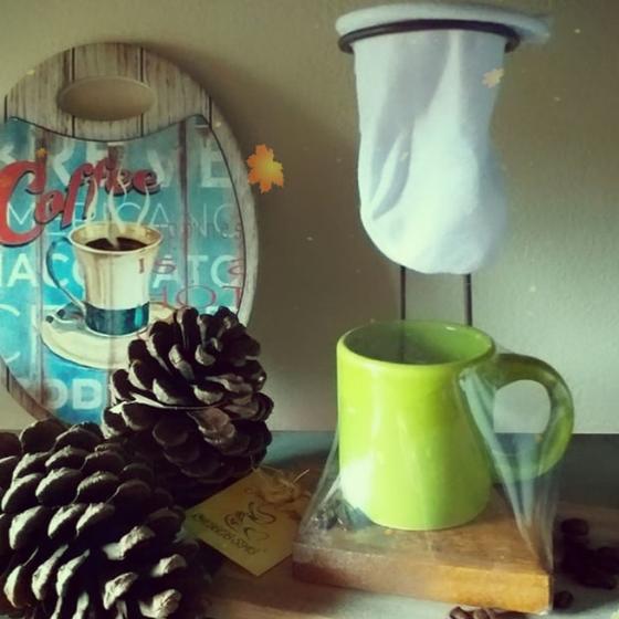 Coador de café individual com xicara capacidade 70ml - MGJ Coadores ...