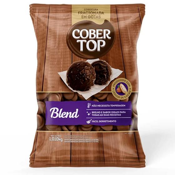 Cobertura Gotas Chocolate Branco 1,01kg - Cober Top - Gotas de ...