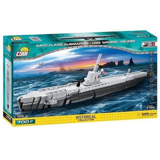 COBI World War II - Submarino USS Gato Class - USS "Wahoo" (SS-238 ...