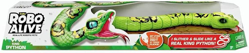 Cobra Gigante Robô Alive Giant Python 70cm - Candide 1107 - Robô ...