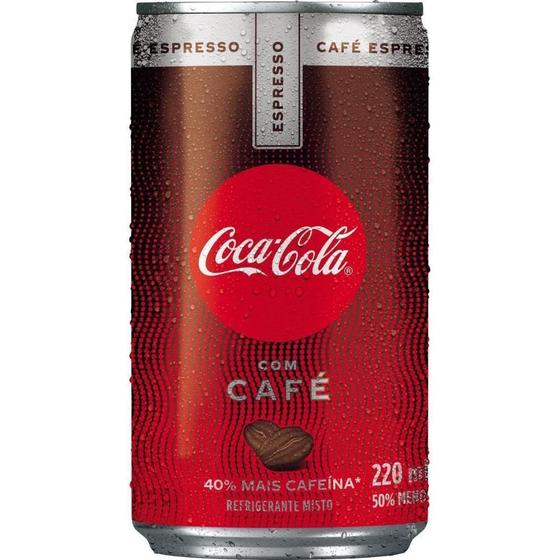 Coca-Cola Café Plus Espresso LATA 220ML - No Magalu - Magazine Luiza