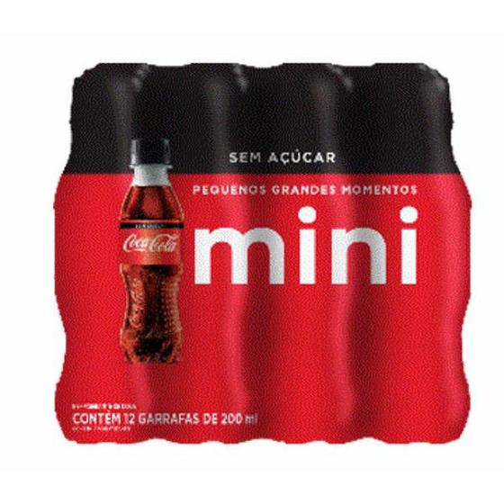 Coca cola pet zero 200ml pack 12 unidades - Refrigerante - Magazine Luiza