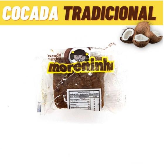 Cocada Cremosa Moreninha 33,33g - Doce de Coco Vários Sabores Linha Experimental Direto do Ceará ...