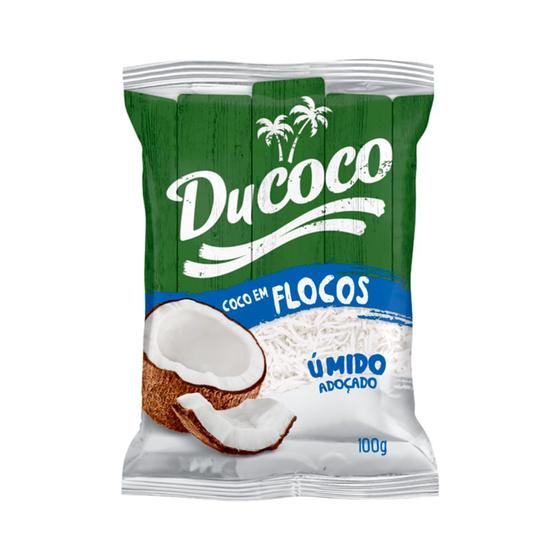 Coco em Flocos Úmido Adoçado Ducoco 100g - Coco Ralado - Magazine Luiza