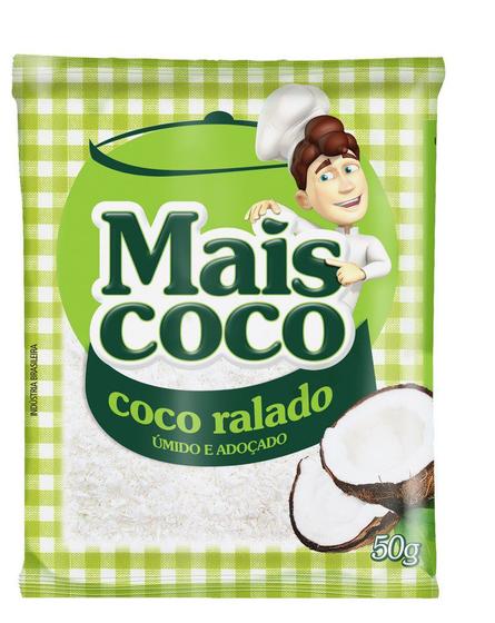 Coco Ralado 50g Caixa C/50 Unidades - Sococo - Coco Ralado - Magazine Luiza