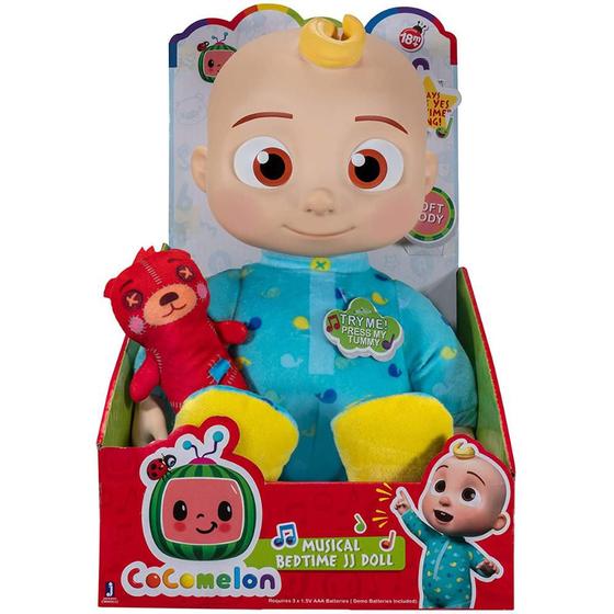 Cocomelon - boneco do jj - bedtime - Candide - Bonecos - Magazine Luiza
