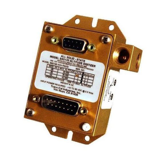 Codificador De Altitude Trans Cal Industries Encoder Ssd120 30N Rs232 ...