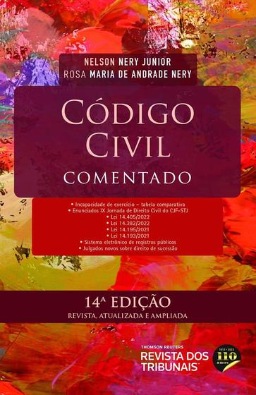Codigo Civil Comentado (14ª Edição 2022) RT - Nelson Nery Jr. - Outros ...