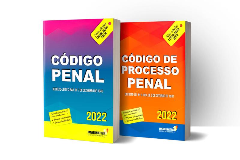 Código Penal + Código de Processo Penal - Serie Legislação 2022 ...