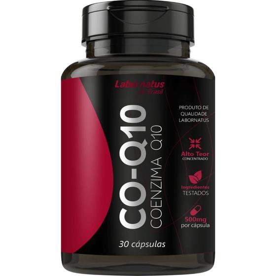 Coenzima Q10 - 30cáps. 500mg + Vit. E - Labornatus do Brasil - Coenzima ...