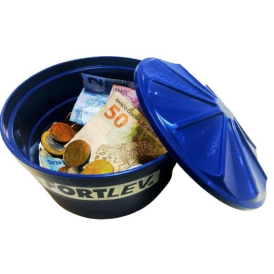 Cofrinho de Plástico Caixa Dagua Cofre Para Guardar Moedas Dinheiro ...