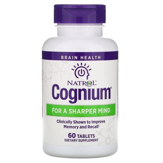 Cognium Memory Memoria 60 Comprimidos, Natrol - Fitoterápicos e ...