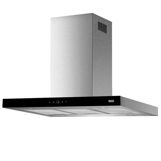 Coifa de Ilha 90 cm Aço Inox e Vidro Temperado com Painel Touch Linea ...