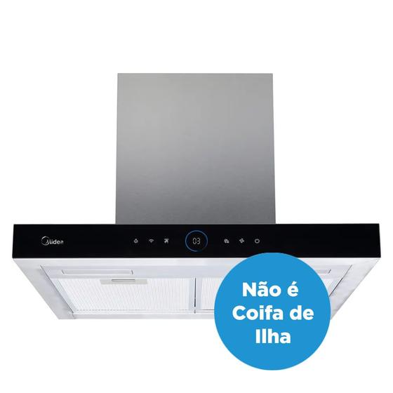 Coifa de Parede 60cm Smart Pro Touch Midea - Coifa de Parede - Magazine ...