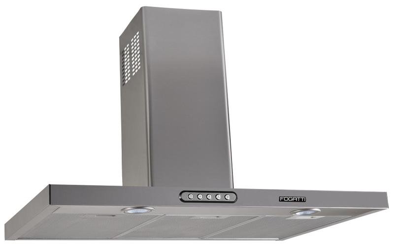 Coifa Parede Retangular 75cm Slim Inox Fogatti 4 á 6 Bocas - Coifa de ...