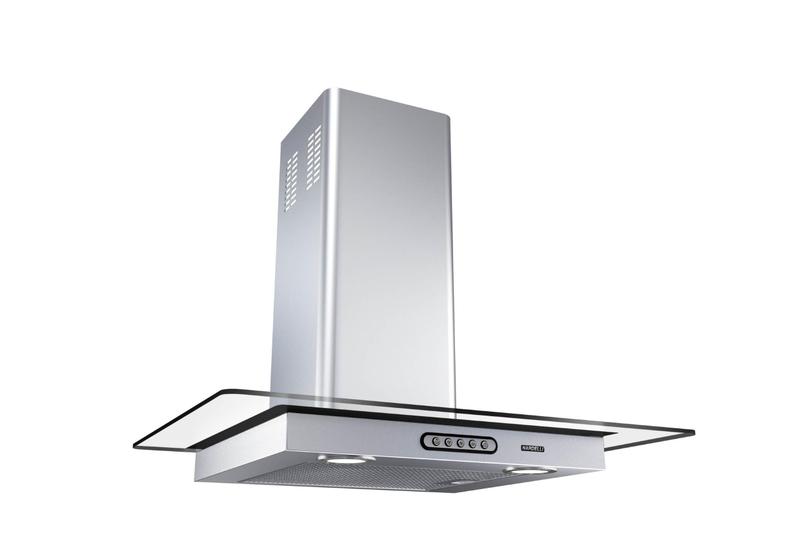 Coifa Parede Vidro Reto 60cm Nardelli Slim Inox 4 e 5 Bocas - Coifa de ...