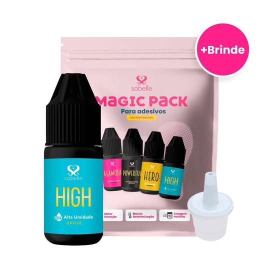 Cola Alongamento Cílios Fio A Fio E Volume High Sobelle 3ml - Cola para Cílios - Magazine Luiza