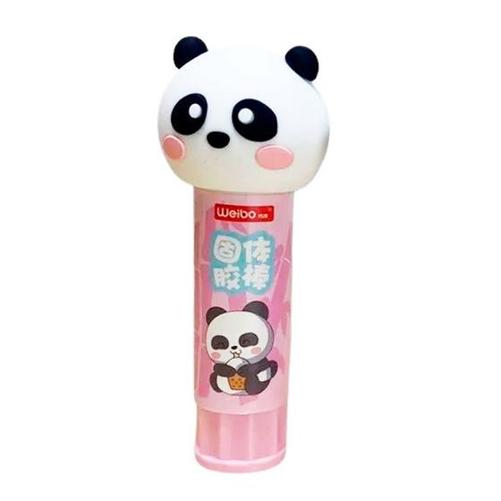 Cola Bastão Escolar Panda 8g Branca Divertida Kwaii Papelaria fofa ...