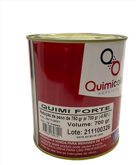 Cola De Contato (sapateiro) Extra Forte Lata 700g Multiuso - BACH MIXBR ...