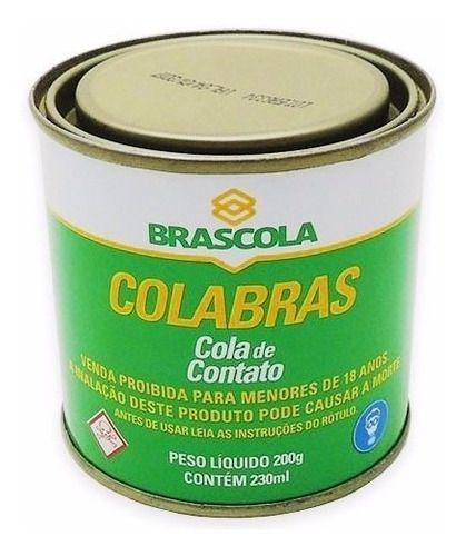 Cola De Sapateiro Adesivo De Contato Colabras 200g Brascola - Cola de ...