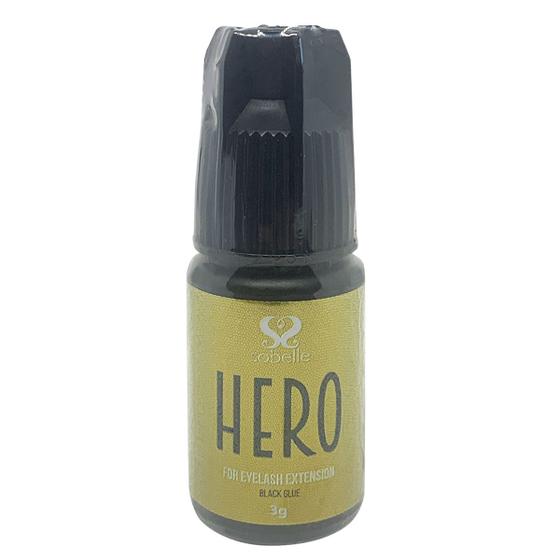 Cola Extensão de cílios Sobelle Hero rápida Black Pack 3ml - Cola para Cílios - Magazine Luiza