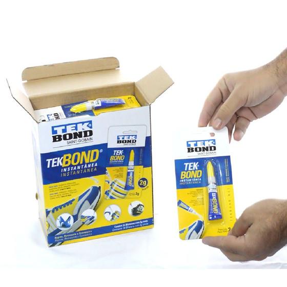 Cola instantanea tek bond 2g - Cola Instantânea - Magazine Luiza