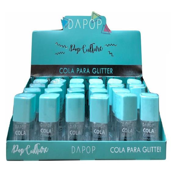 Cola para Glitter Atacado - Box C/24 unid DP - Dapop - Cola Glitter ...
