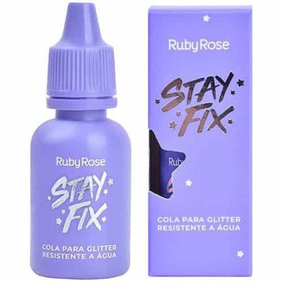 Cola Para Glitter Resistente a Água Stay Fix- Ruby Rose - Cola Glitter ...