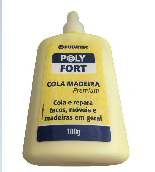 Cola para Madeira e MDF Polyfort Premium 100g - Feito pra Você - Online - Armarinhos - Magazine ...