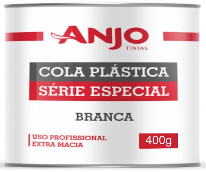 Cola plástica série especial branca 400g c/catalisador anjo - Cola ...