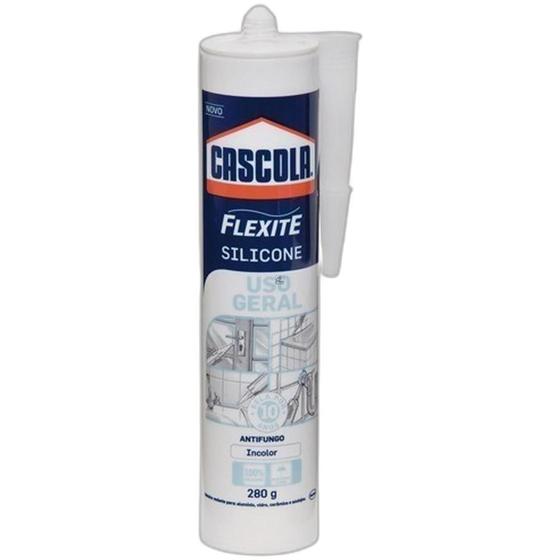Cola Silicone Flexite Incolor Acetico 252g - HENKEL LOCTITE - Silicone ...