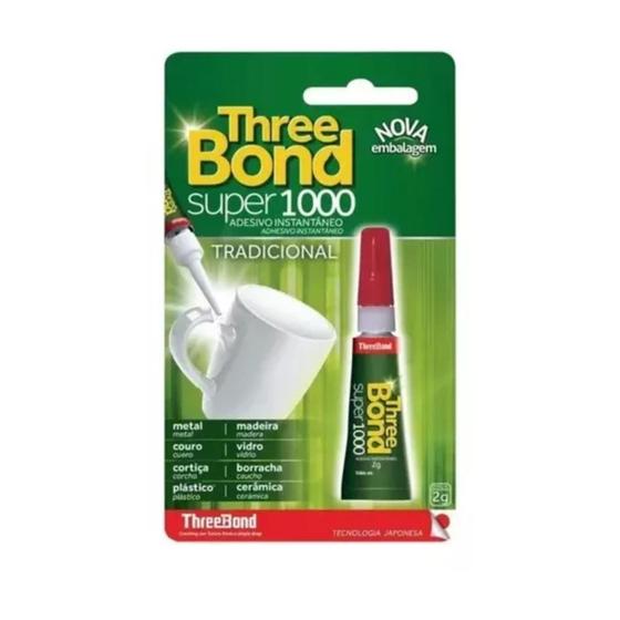 Cola super bonder instantânea threebond super 1000 2g - Cola ...