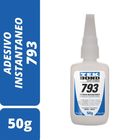 Cola Tekbond 793 Adesivo Instantâneo 50g - Cola Instantânea - Magazine ...