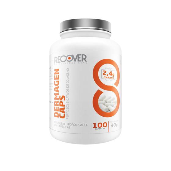 Colágeno - DERMAGEN POWDER VERISOL - 100caps - Sabor Natural - Recover ...