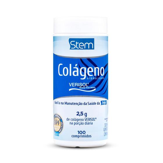 Colágeno Hidrolisado Verisol - 100 comprimidos - Stem - Colágeno ...