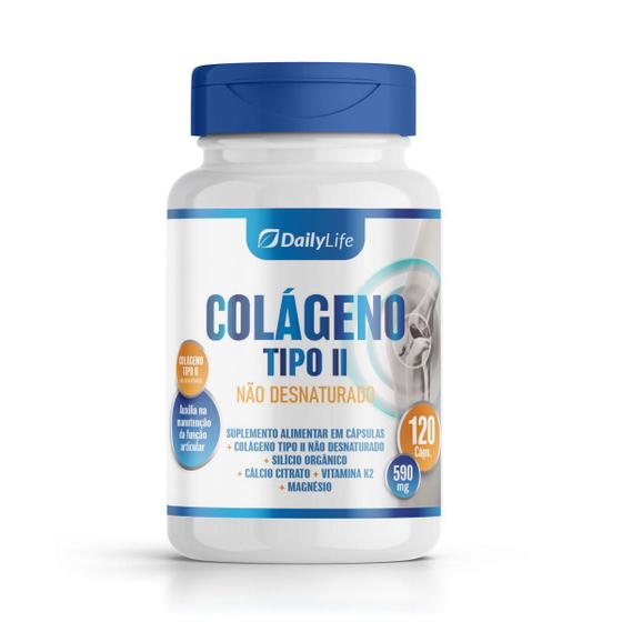Colageno Tipo 2 Uc2 Não Hidrolisado 120 Capsulas Daily Original - Colágeno - Magazine Luiza