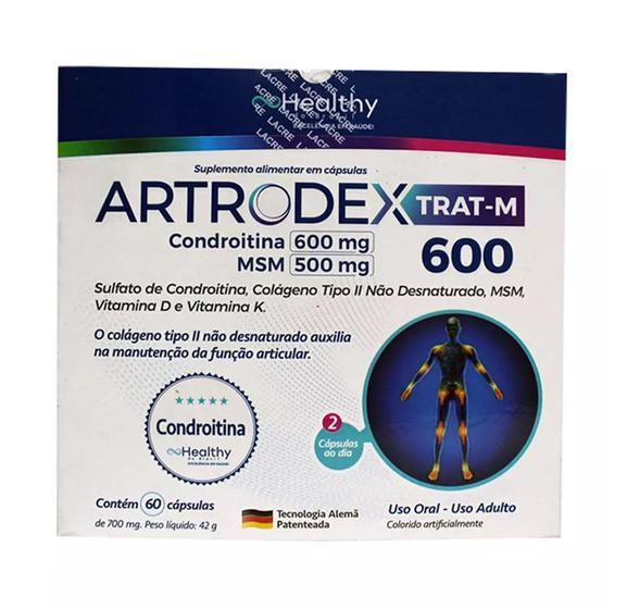 Colágeno tipo II ( Artrodex ) 60 Cápsulas - Healthy - Colágeno ...
