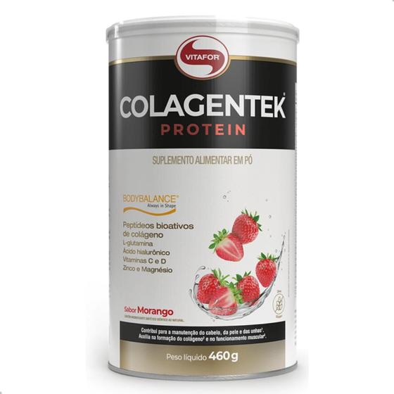 Colagentek Protein Bodybalance 460g Vitafor - Colágeno - Magazine Luiza