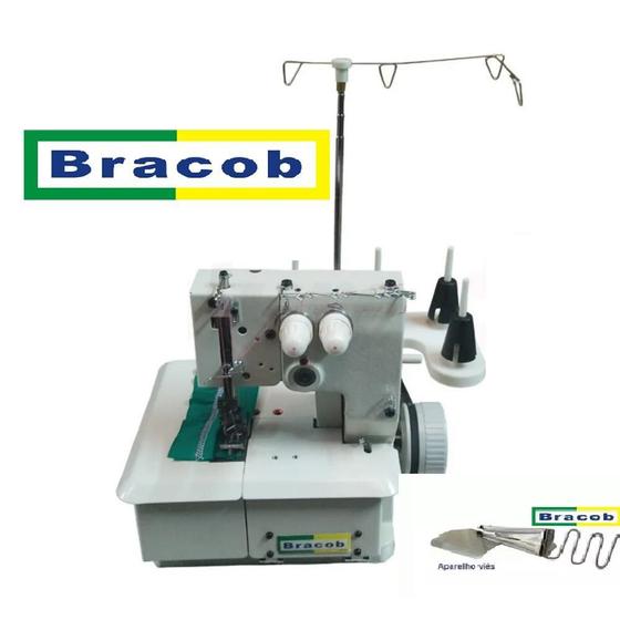 Colarete 2 Agulhas Semi Industrial C/ Motor + Aparelho Viés- 12 meses ...