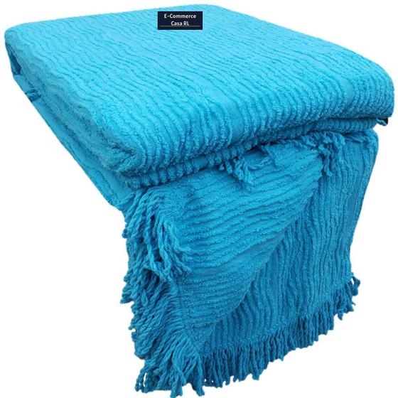 Colcha Chenille Casal Tradicional Autêntica Estilo Antigo - Uniminas ...