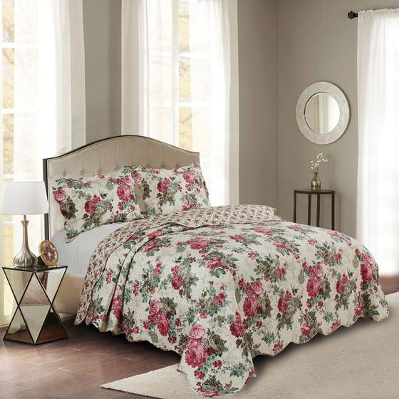 Colcha Cobre Leito Super King Gigante 280x300cm Matelasse Costurada ...